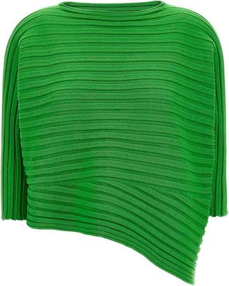 Issey Miyake Top - Gr&uuml;n