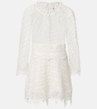 Isabel Marant Robe Hizene en guipure de coton