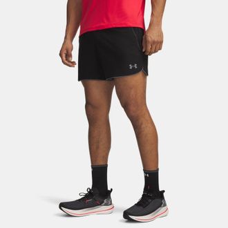 Under Armour Velociti Pro Shorts (13 cm) f&uuml;r Herren Ultimate Schwarz / Reflektierend XXL