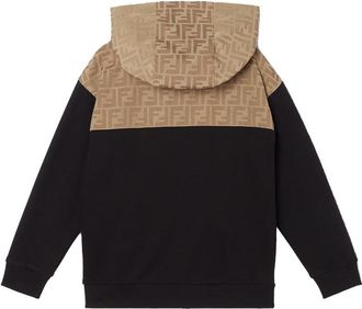 Fendi Cotton-Blend Sweatshirt - Beige