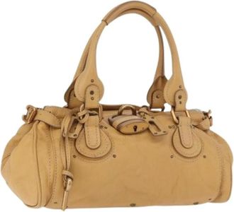 Chlo&eacute; Sac &agrave; main Pre-owned - Femme - Pre-owned - Beige - Taille: ONE Size