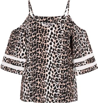 Faina Bluse Frauen Leopard