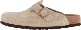 Birkenstock Herren Pantoletten BOSTON SFB VL TAUPE