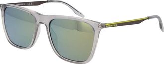 Converse Homme, Accessoires, Gris, Taille: ONE Size Square Metal Lunettes de soleil