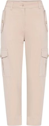 Gustav Femme, Pantalons, Beige, Taille: 36 FR Cropped Pantalons