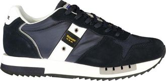 Blauer Blue Polyurethan Herren Sneaker