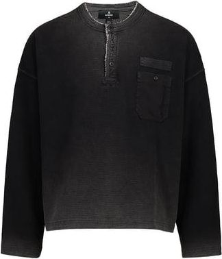 Represent Pull droit textur&eacute; en coton