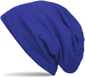 styleBREAKER Unisex Beanie M&uuml;tze Einfarbige mit Thermo-Fleece Futter, warme Winter M&uuml;tze gef&uuml;ttert 04024008, Farbe:Royalblau