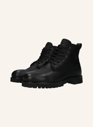 Blackstone Schn&uuml;rboots schwarz