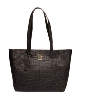 Ermanno Scervino Stilvolle Horizontale Tote Tasche - - Bags - Damen - Schwarzk - ONE SIZE