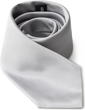 Giorgio Armani Homme, Accessoires, Gris, Taille: ONE Size Silk Tie