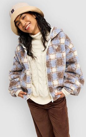 Roxy Take It Ok Fleecejacke coconut milk