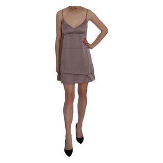 Pink Memories Seiden A-Linie Minikleid in Lila - - Dresses - Damen - Lila - M