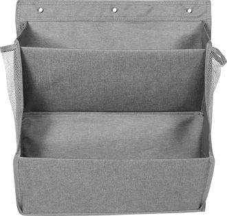 BESPORTBLE Housoutil Doppelst&ouml;ckiges Schuhregal aus Oxford Gewebe Wandmontierter Schuh Organizer mit Haken Platzsparend f&uuml;r Wohnmobile und Camping Schuhaufbewahr