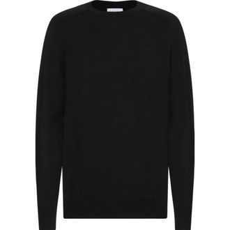 Calvin Klein Homme, Pulls, Noir, Taille: S Pull moderne en modal à col rond