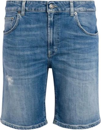 Dondup Homme, Shorts, Bleu, Taille: W31 Up454 Denim Shorts