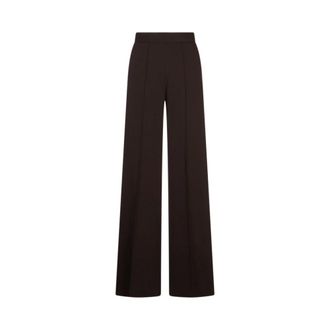 Agnona Wide Pantalons - Femme - Pantalons - Brun - Taille: 42 FR