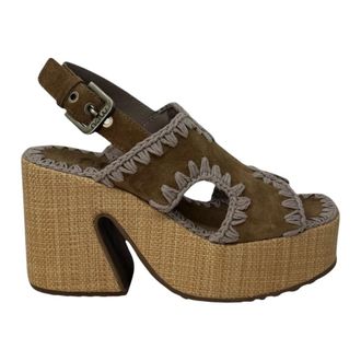Mou Damen, Schuhe, Braun, 37 EUGr&ouml;&szlig;e