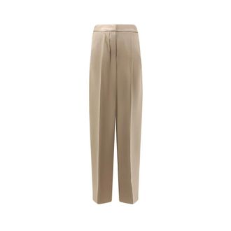 Max Mara Wide Hosen - - Trousers - Damen - Beige - XS