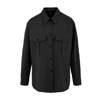 Aspesi Damenhemd - - Blouses & Shirts - Damen - Grau - M