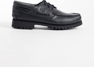 Timberland 3-Eye Bootsschuh in Schwarz