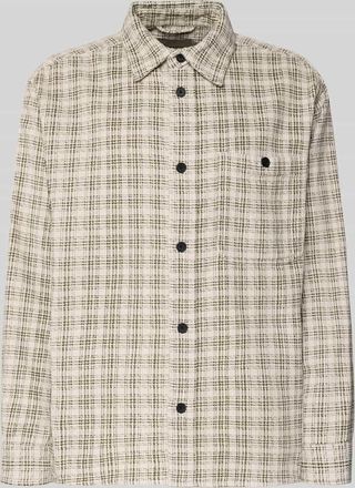 Only & Sons Loose Fit Hemd aus reiner Baumwolle Modell WALEED