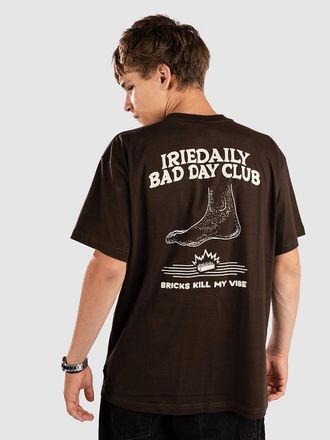 Iriedaily Bad Day Club T-Shirt dark coffee