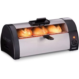 Cloer Br&ouml;tchenb&auml;cker 3080 Edelstahl-Schwarz - Cloer