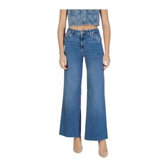 Liu Jo Jeans mit Rei&szlig;verschluss- und Knopfverschluss und Taschen - - Jeans - Damen - Blau - W32