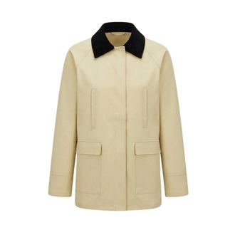Toteme Femme, Vestes, Beige, Taille: 40 FR Veste d&eacute;t&eacute; Country