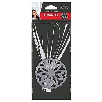 Douceur d'Intérieur Raffhalter, magnetisch, L 30 x 0 cm, Metall, Patina, Grau/Silber