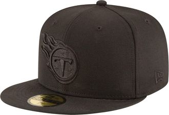 New Era 59Fifty Cap - NFL Black Tennessee Titans - 7 3/8