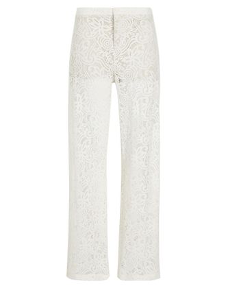 8 by YOOX LACE WIDE-LEG PANTS
