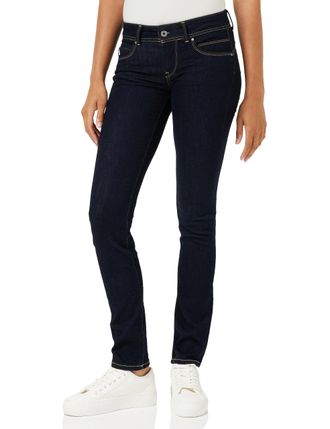 Pepe Jeans London Damen New Brooke Jeans, 000denim, 24W / 34L EU