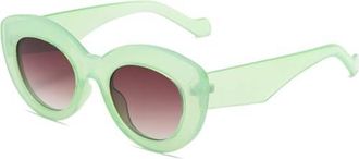 Generic Lunettes de soleil dextérieur rétro oeil de chat pour homme et femme