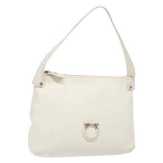 Ferragamo Pre-owned Cuir sacs-ports-paule - Femme - Pre-owned - Blanc - Taille: ONE Size