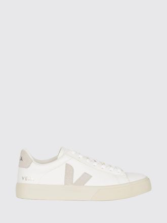 Veja Baskets Campo en cuir O. T. avec logo contrastant et bout rond