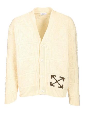 Off-white Cardigan - Beige