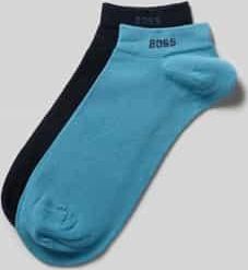 HUGO BOSS Sneaker-Socken aus Baumwoll-Mix im 2er-Pack Modell 2P AS UNI CC