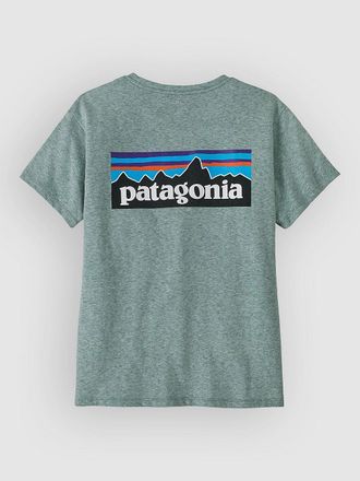 Patagonia P-6 Logo Responsibili T-Shirt bleu