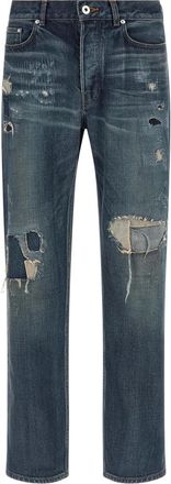 J.W.Anderson Homme, Jeans, Bleu, Taille: W30 Jean Droit en Denim