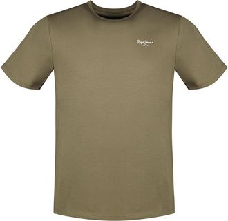 Pepe Jeans London Herren Original Basic 3n T-Shirt, Stone Green, M