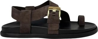 Tod's Femme, Chaussures, Brun, Taille: 37 1/2 EU Footbed Gomma 68K Fasce Infradito