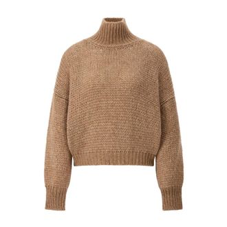 Roberto Collina Damen, Strickwaren, Braun, SGröße