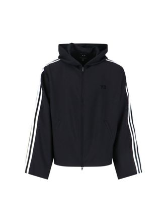 Yohji Yamamoto 3-Stripes Zip Sweatshirt