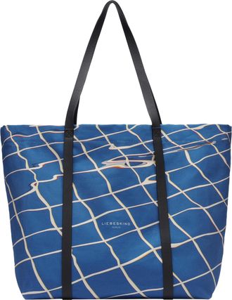 Liebeskind Liebeskind Berlin Damen-Shopper Aurora - Große Canvas-Tasche Damen mit Reißverschlussfach und Leder-Schulterriemen - Shopper Bag Women - Passend für L