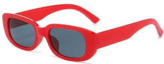 Generic Lunettes De Soleil Dext&eacute;rieur &Agrave; Petite Monture For Hommes, For Les D&eacute;placements Quotidiens, For Le Sport Et F&ecirc;tes(Red)