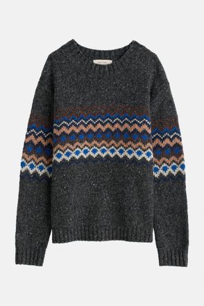 Seasalt Cornwall Pullover Golden Light Damen Grau Blau Br