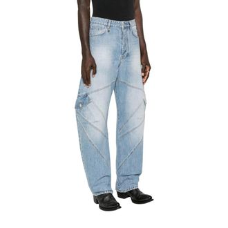 Amiri Femme, Jeans, Bleu, Taille: W25 Jeans Amples