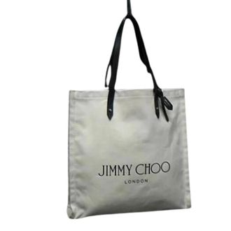 Jimmy Choo London Pre-owned Canvas Schultertasche - - Pre-owned - Damen - Wei&szlig; - ONE SIZE